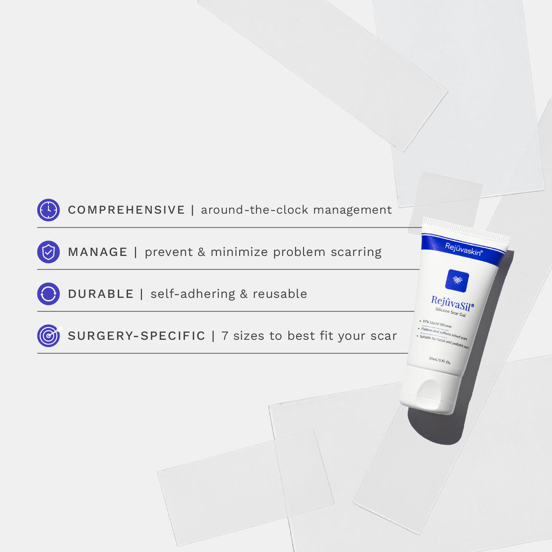 Scar Heal Kit - Prevent and Manage Surgical or Traumatic Scars – Rejûvaskin