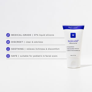 RejûvaSil Silicone Scar Gel - Prevent and Manage Problem Scarring ...