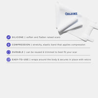 Gelzone® Silicone Compression Wrap - Keloids and Hypertrophic Scars ...